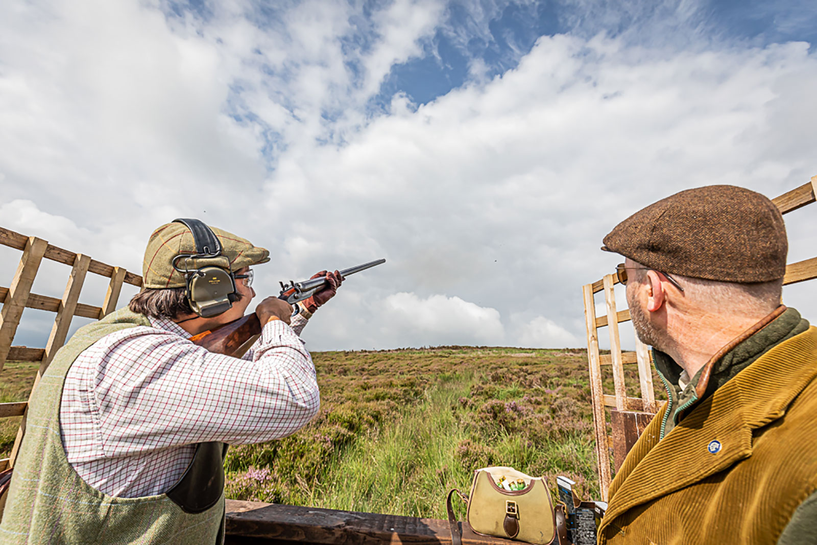 Putting four hammer guns through their paces.
