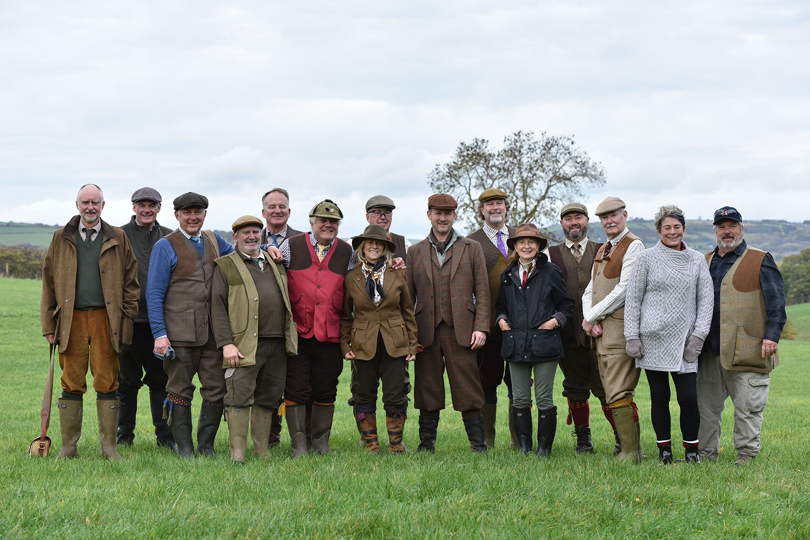 English shooting party